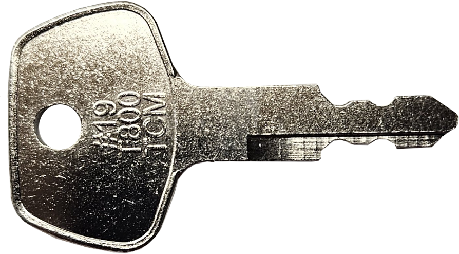 #19 (T800) TCM Loader Replacement Key | Tornado Heavy Equipment Parts