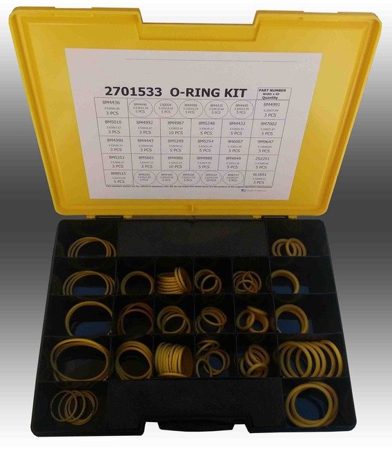 4C8253 (2701533) Caterpillar Replacement Silicone O-Ring Kit - Made In ...