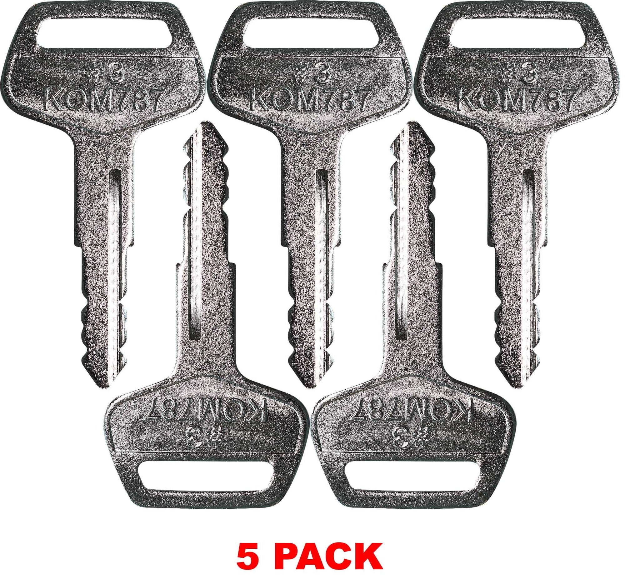 Construction Equipment Keys | Equipment Key 5 Packs |Farm Equipment Key ...
