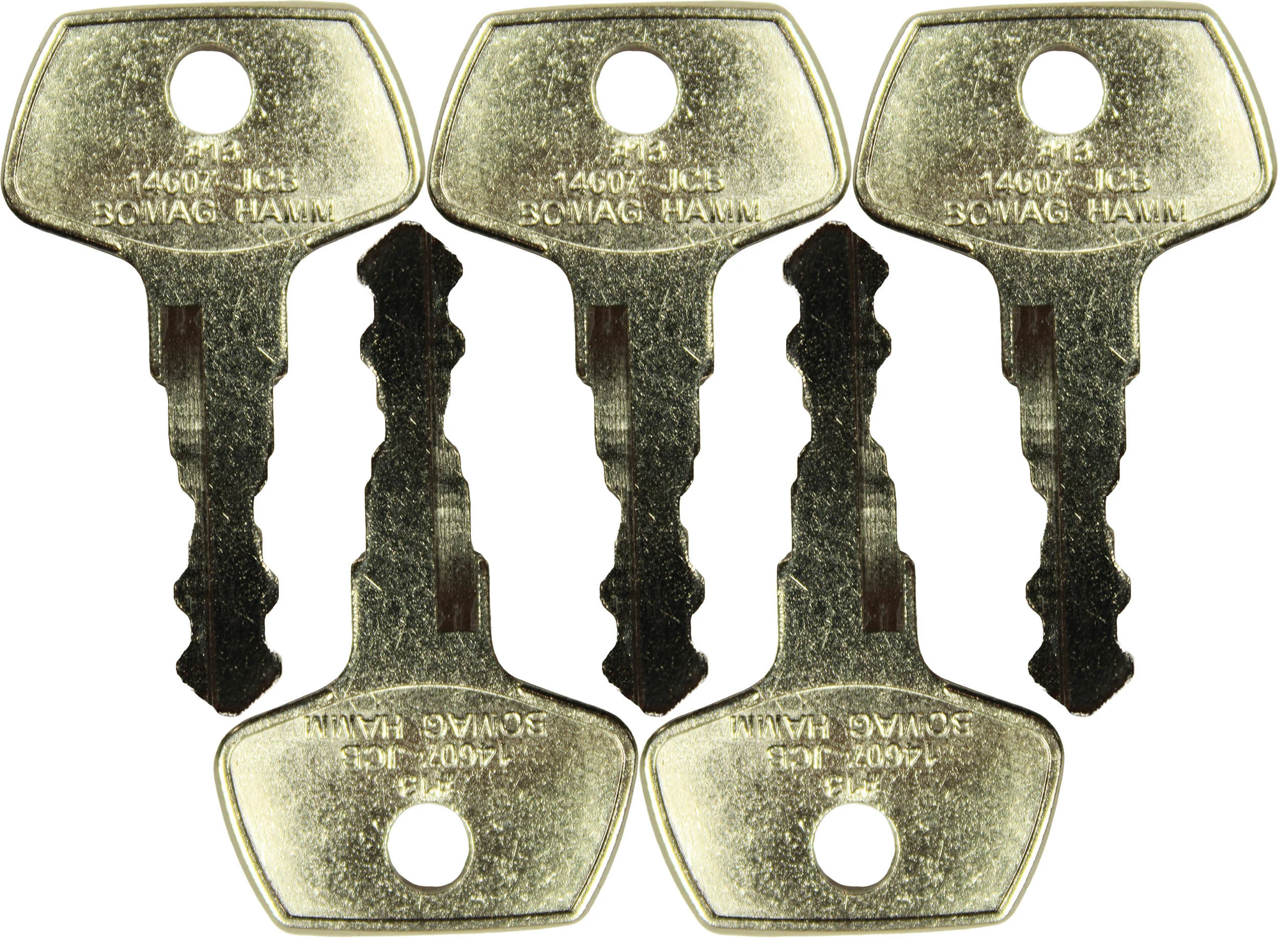 Construction Equipment Keys | Equipment Key 5 Packs |Farm Equipment Key ...