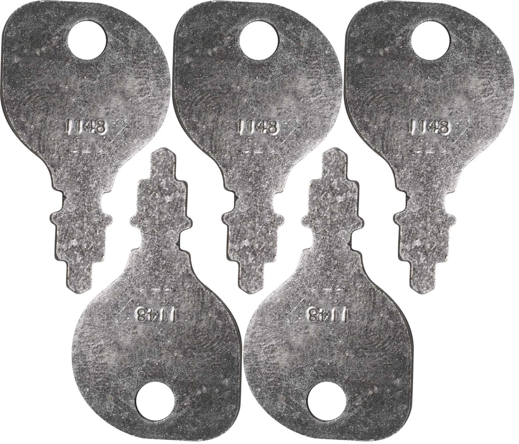 #15 (1148) Deere/Polaris/Indak/Kubota Replacement Key *5 Pack ...