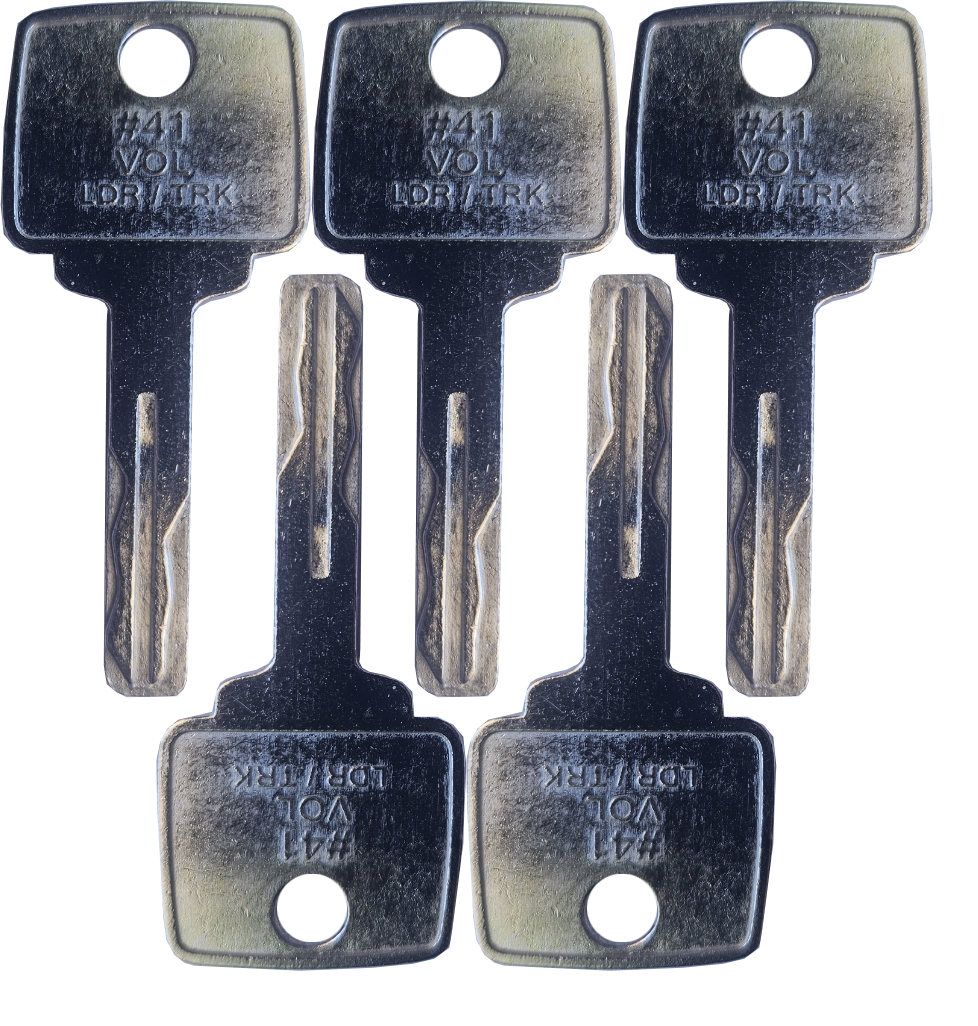 Construction Equipment Keys | Equipment Key 5 Packs |Farm Equipment Key ...