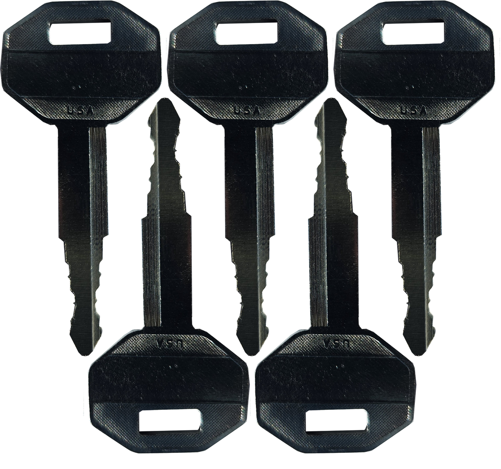 #75 Heli Forklift Replacement Key *5 Pack* | Tornado Heavy Equipment Parts