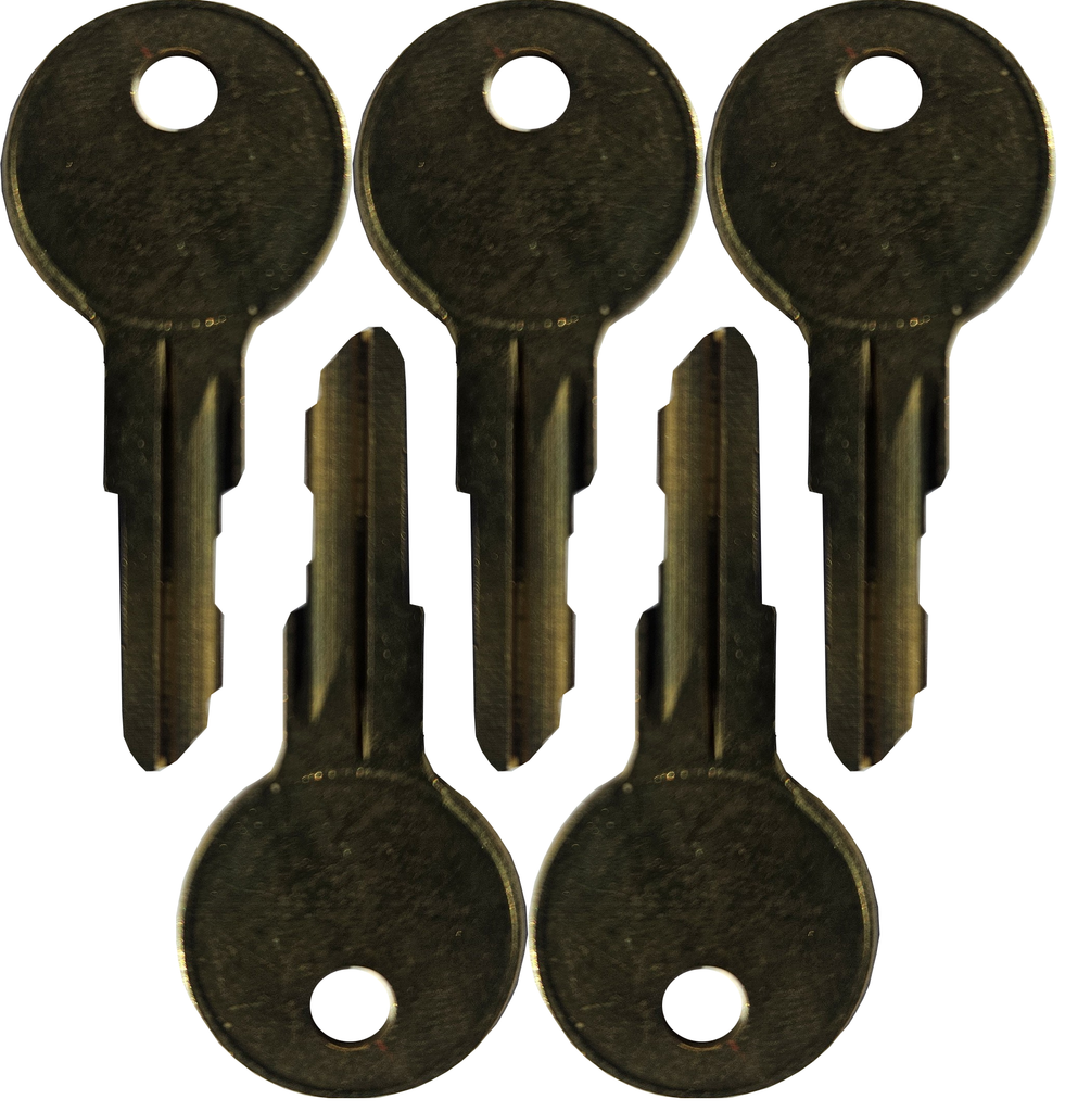 #94 Terex Drexler Replacement Key *5 Pack* | Tornado Heavy Equipment Parts