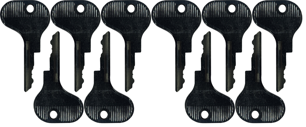 #100 Kalmar AC/Komatsu Electric Lift Replacement Key *10 Pack ...