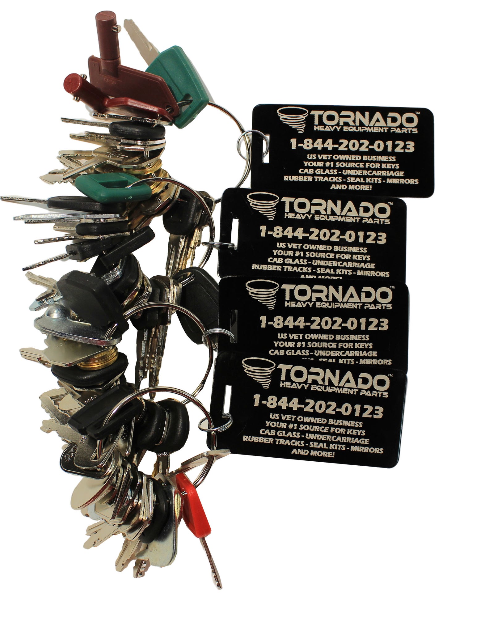 50 Equipment Key Set | Construction Ignition Key Set | Equipment Key ...