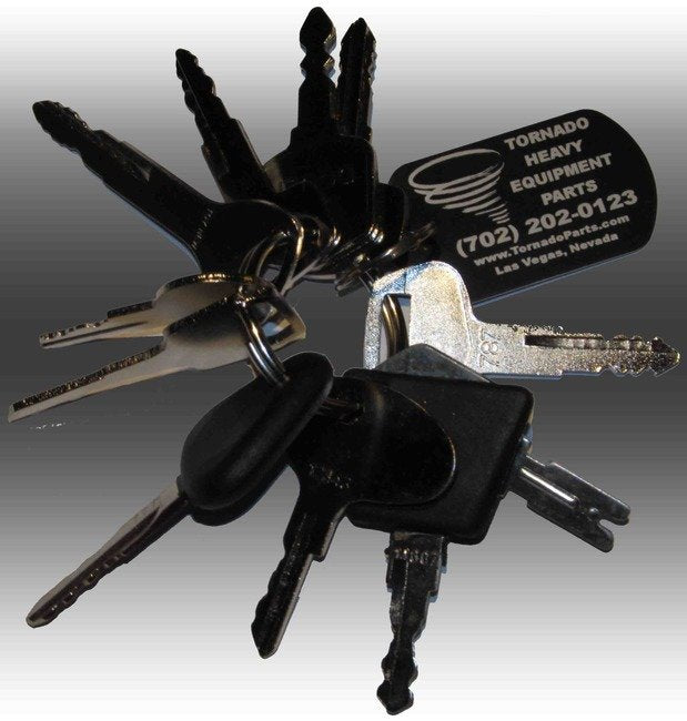 50 Equipment Key Set | Construction Ignition Key Set | Equipment Key ...