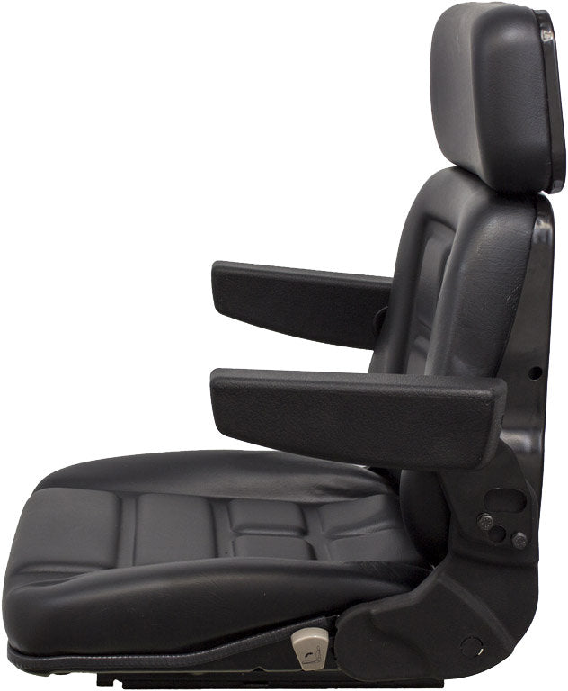 JLG 4017 Telehandler Replacement Seat Assembly - Black Vinyl | Tornado ...